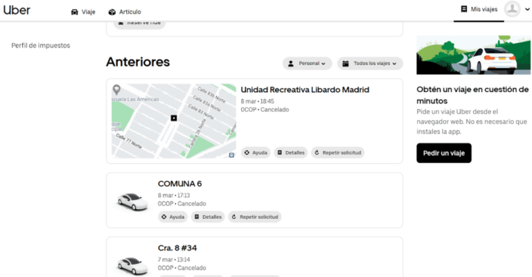 Cómo solicitar tu FACTURA en UBER [3 Pasos]